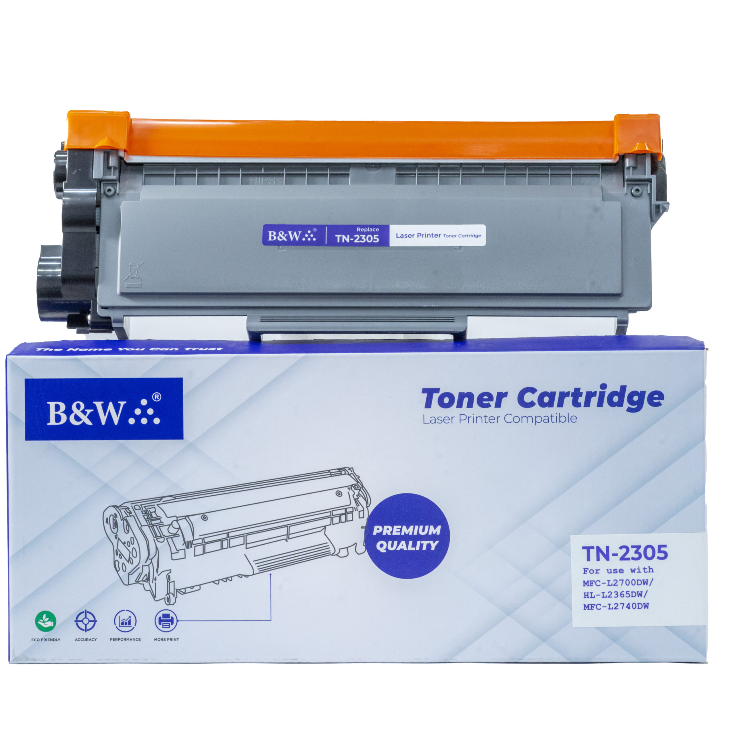 Brother TN-2305 Cartridge Compatible with Brother DCP-L2540DW - Amen ...